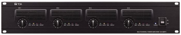 TOA 220 - 240 V AC, 50 / 60 Hz, 4 x 500 W (100 V, 20 Ω), 20 Hz - 20 kHz ...