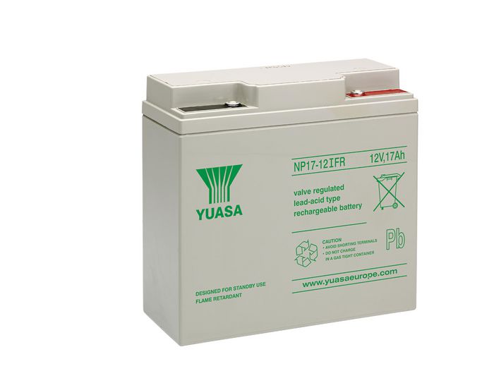 Yuasa NP17-12IFR (12V 17Ah) Yuasa General Purpose VRLA Battery ...