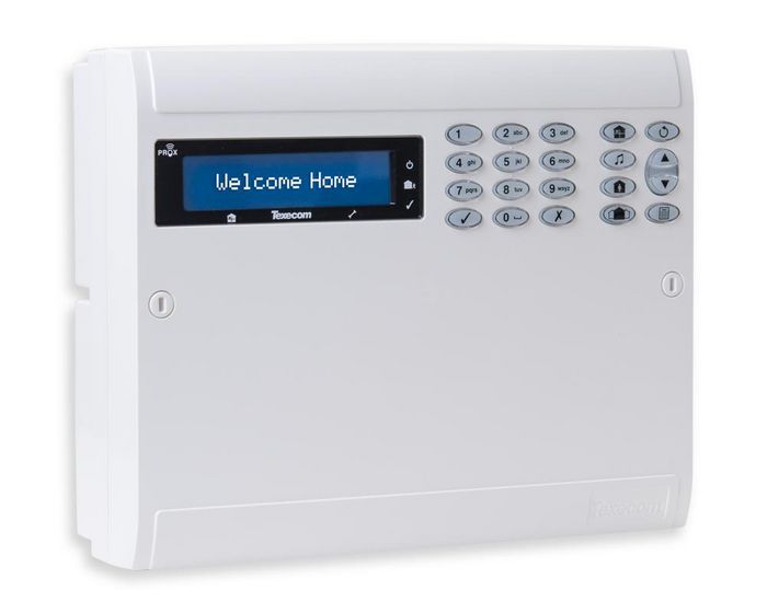 Texecom Premier Elite 64-W LIVE Control Panel onboard keypad ...