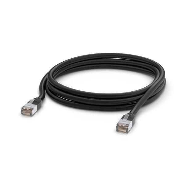Ubiquiti Cat5e, STP, 2x RJ-45, 3 m, Black, W127043311 - Oprema