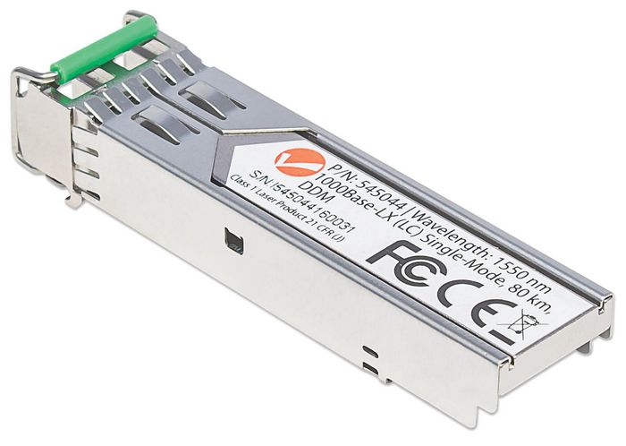 Intellinet Transceiver Module Optical, Gigabit Fiber SFP, 1000Base-Lx ...