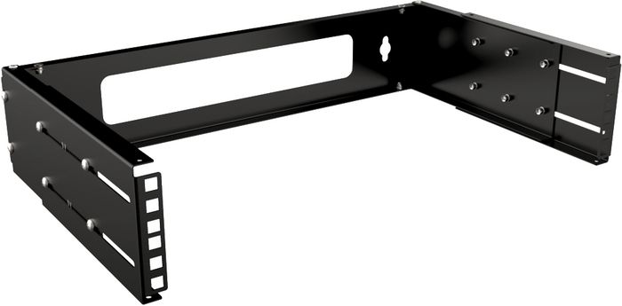 Lanview by Logon 19'' 2U Adjustable Depth Open Frame Rack Wall Mount ...
