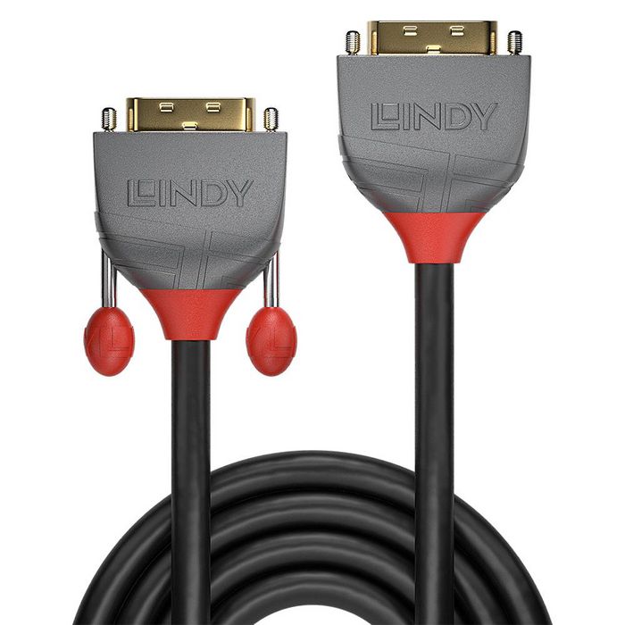 Lindy 3m DVI-D Dual Link Extension Cable, Anthra Line, W128456731 - Oprema