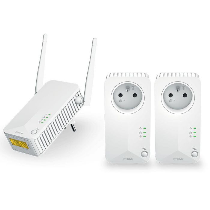 Strong Powerline WiFi 600 Triple Pack V2, W128564910 - Oprema Strong Powerline WiFi 600 Triple Pack V2, W128564910 - Oprema