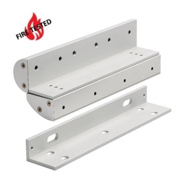 STP Fire Rated Double covered Z & L bracket for mini maglockS, STP-EM01 ...
