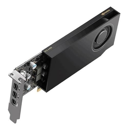 Dell NVIDIA RTX A400 4 GB GDDR6 half height PCIe 4.0x8 4 mDP Graphics ...