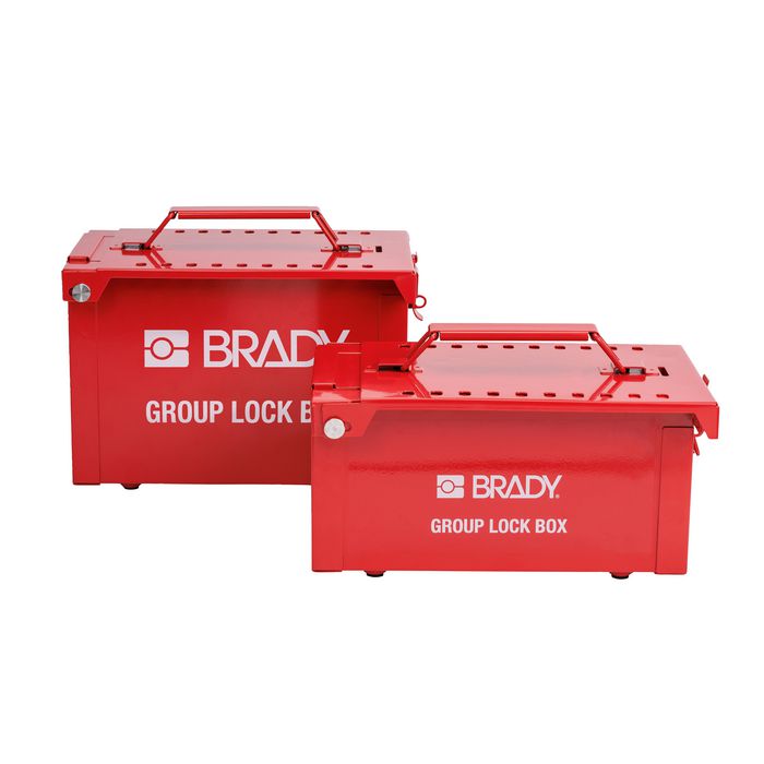 Brady Portable Group Lockout Box - Large, W128991882 - Oprema
