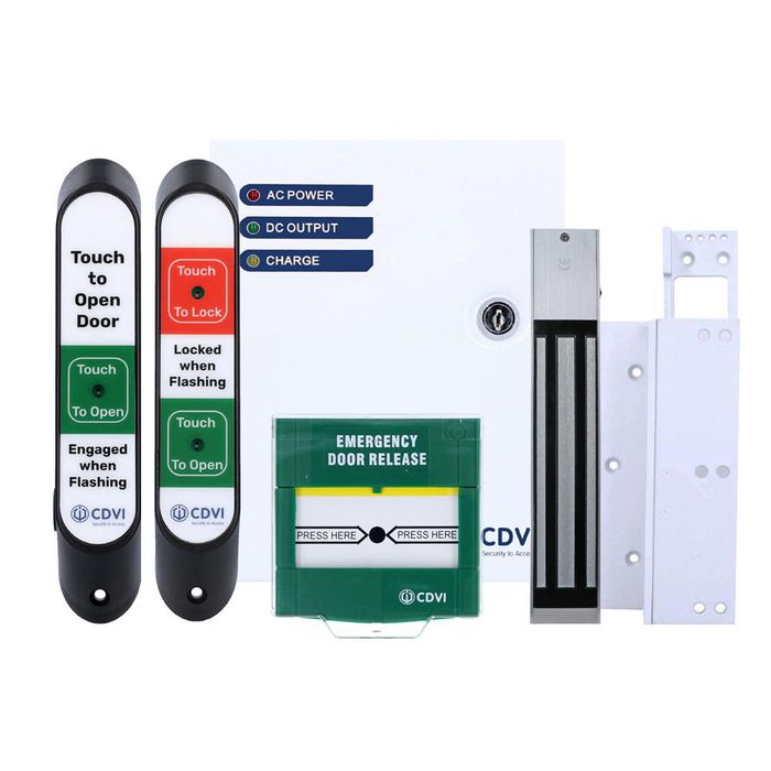 CDVI Toilet door control kit (DW-TLC, PSMB123, EM201, C3S11, 300ZL ...