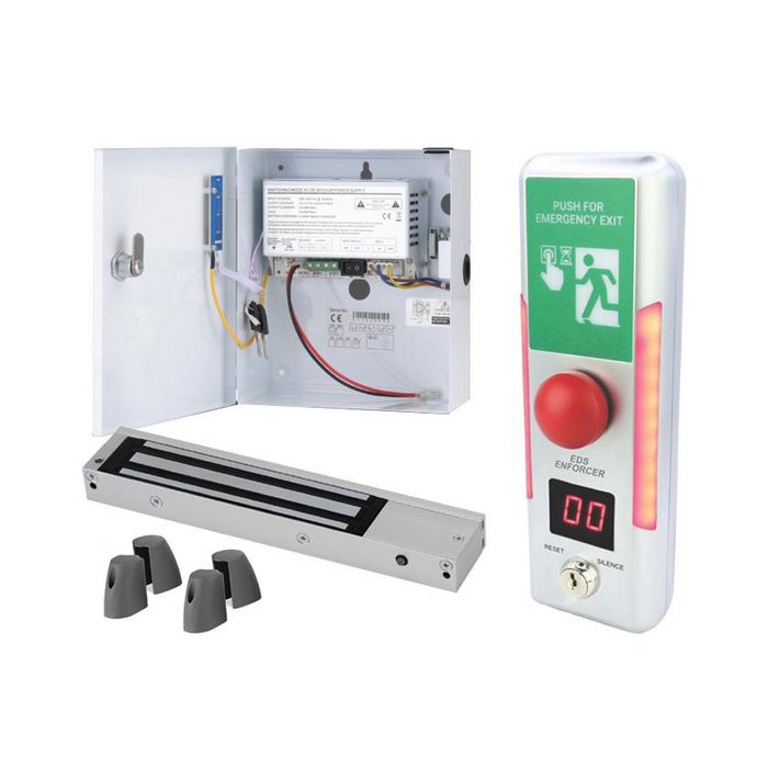 ICS Emergency Door System (Delayed Egress System) with 1 x Mini Maglock ...