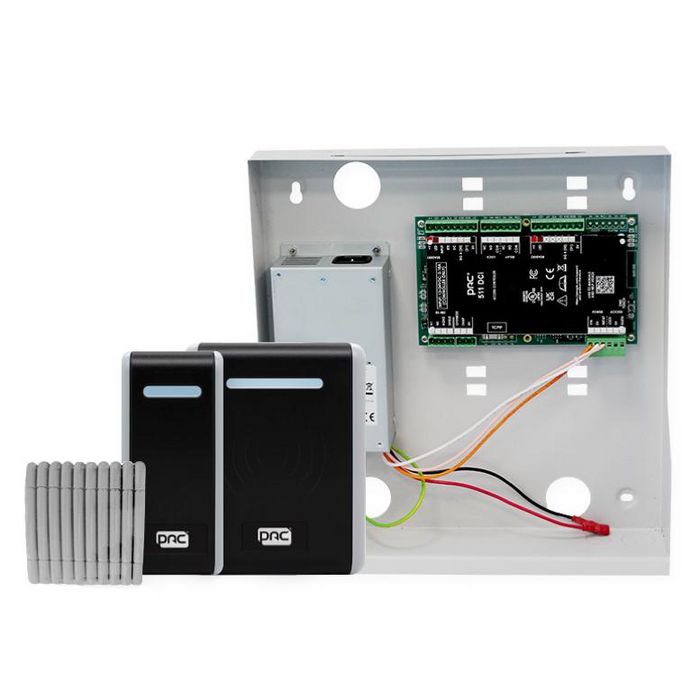 PAC 511 DCi Starter Kit with boxed controller, admin reader, mullion ...