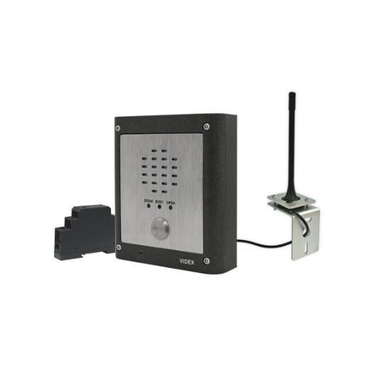 Videx 1 BUTTON V/R 4000 SERIES SURFACE GSM INTERCOM KIT C/W PSU ...