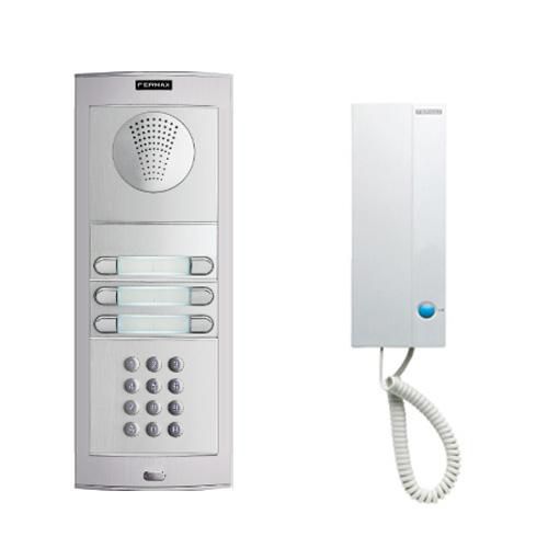 Fermax Fermax 6 Way Audio VDS Kit with Skyline Keypad Panel and Loft ...