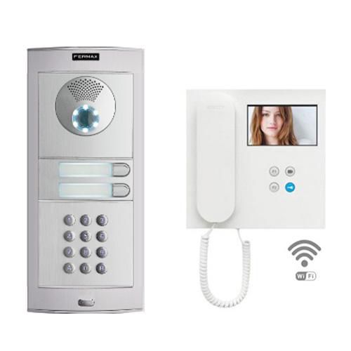 Fermax Fermax 2 Way Colour DUOX+ Video Kit with Skyline Keypad Panel ...