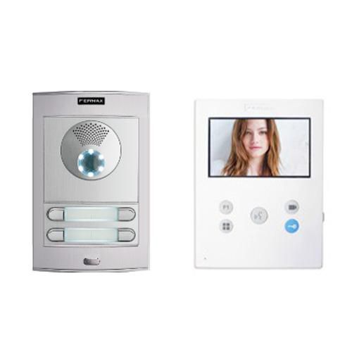 Fermax Fermax 4 Way Colour DUOX+ Video Kit with Skyline Panel and VEO ...