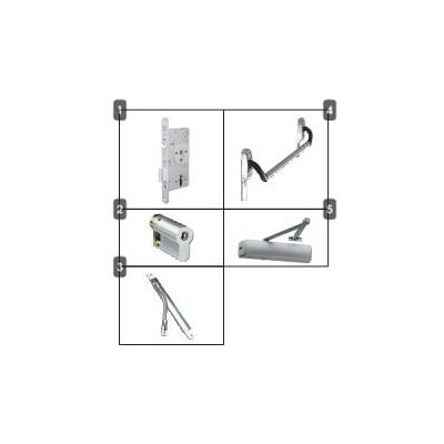 Assa Abloy Abloy EN1125 compliant package with EL520, CY326, EA280 ...