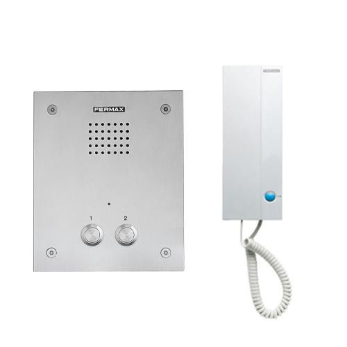 Fermax Fermax 2 Way Audio VDS Kit with Marine Stainless Steel Panel and ...