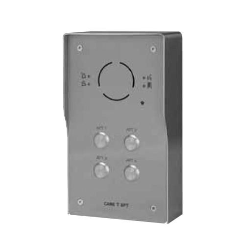CAME CAME 4 Button Stainless Steel VRM Vandal Resistant Audio Panel ...