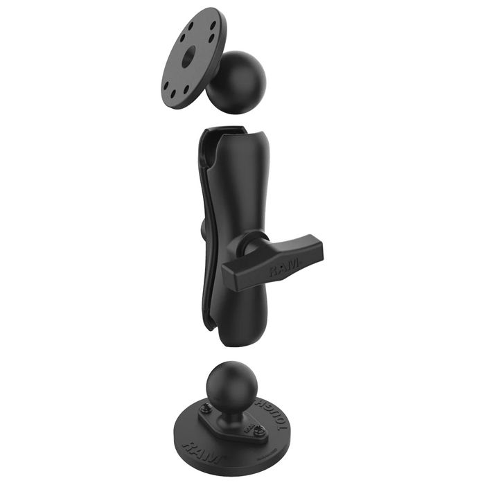 RAM Mounts RAM® Tough-Mag™ Heavy Duty Magnetic Mount with Round Plate ...