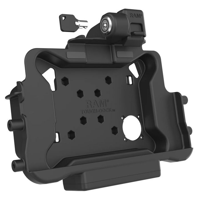 RAM Mounts RAM POWER + DUAL USB-A DATA KEY LOCKING CRADLE FOR HONEYWELL ...