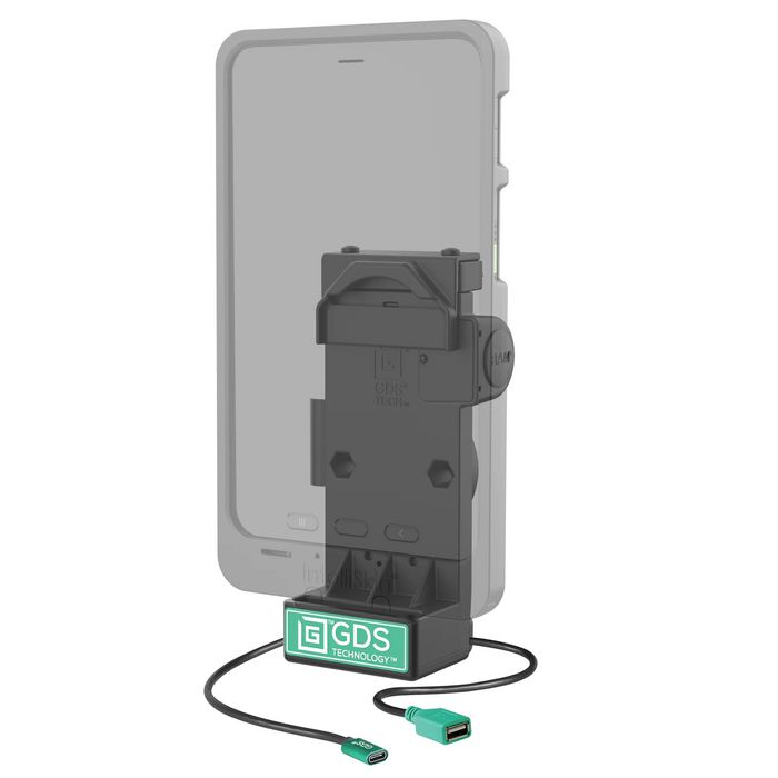 RAM Mounts GDS VEHICLE USBC DOCK POWER, HEATED POGO PINS+USB-A,NON ...