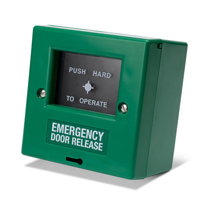 ICS Green Single Pole Resettable Surface Mount Call Point, W126737376 ...