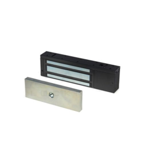 STP Standard unmonitored maglock in stealth black, 1200lbs holding ...