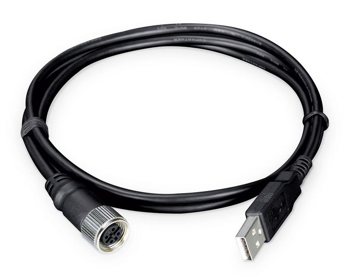 Planet 5 Pin A-Coded M12 Female to USB Type-A Cable, 1 meters ...