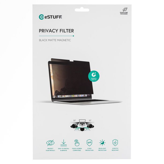 eSTUFF Magnetic Privacy Filter 16" 16:10 for Apple Macbook Pro ...