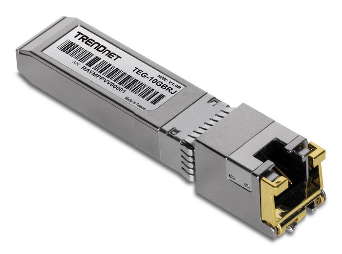TRENDnet 10G RJ-45 Copper SFP+ Module, W129234808 - Oprema