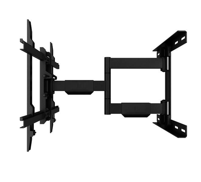 B-Tech Elements Extra Double Stud Double Arm Flat Screen Wall Mount ...