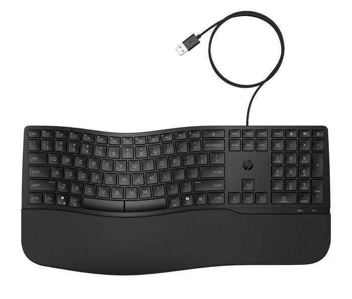 HP 485 Comfort Wired Keyboard, W129184305 - Oprema