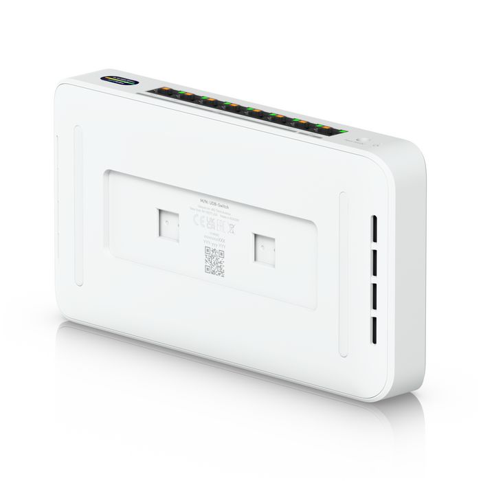 Ubiquiti Device Bridge Switch, 1x 10 GbE port, 7x 2.5 GbE ports, WiFi 7 ...