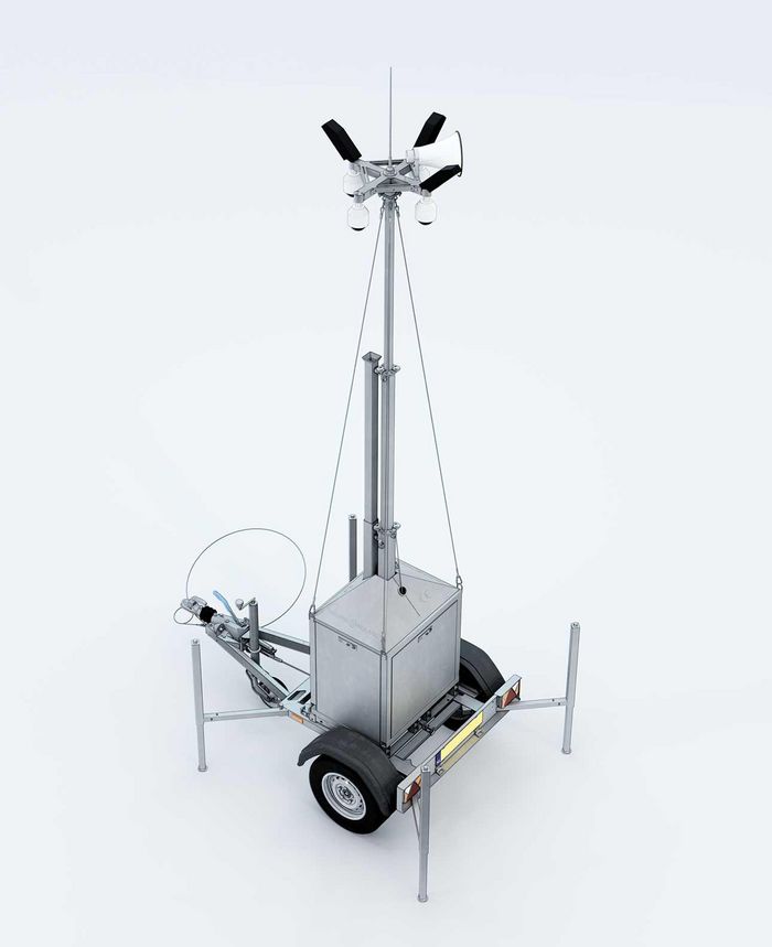 Ernitec ROADBOX-MSB Tower & Trailer Standard. With Battery backup and ...