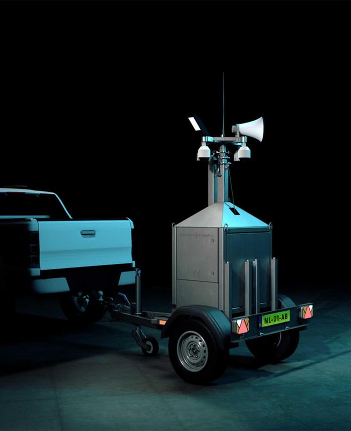 Ernitec ROADBOX-MSB Tower & Trailer Standard. With Battery backup and ...