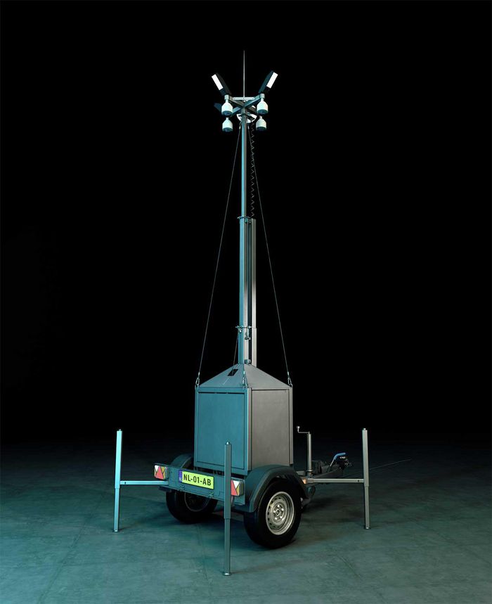 Ernitec ROADBOX-MSB Tower & Trailer Standard. With Battery backup and ...