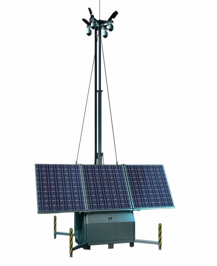 Ernitec EDGE-MSB Tower Ultimate. With Battery backup, Network, Solar ...